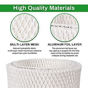 Future Way 6-Pack WF2 Humidifier Filter Compatible with Vicks V3900, V3100, V3700, Kaz WF2 V3100 Humidifiers