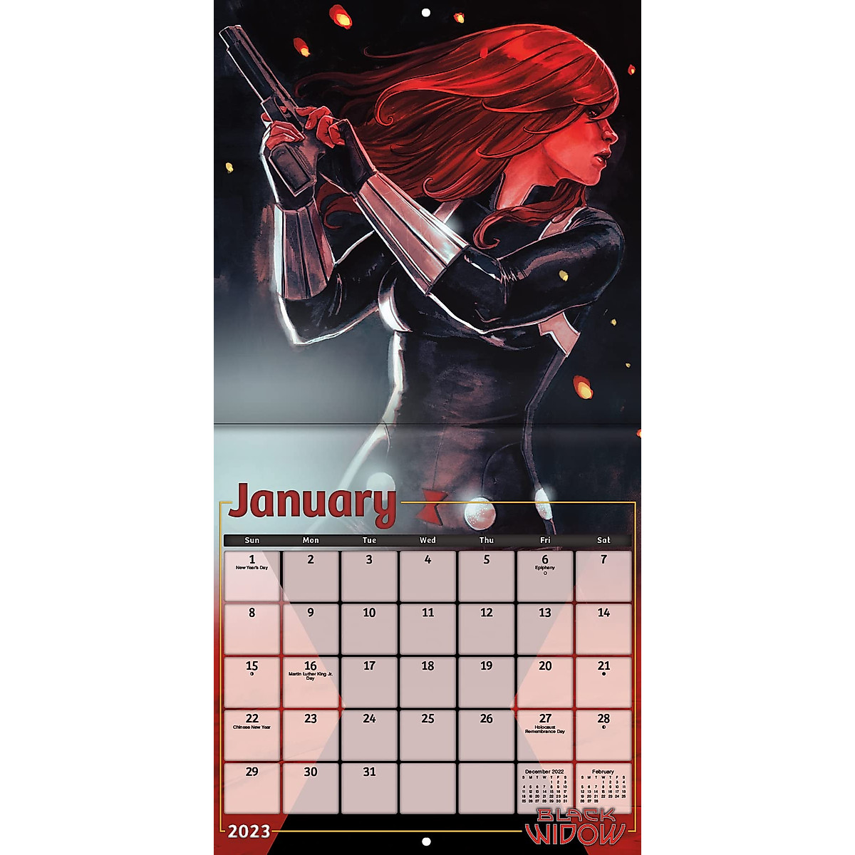 2023 Marvel Women of Marvel Wall Calendar