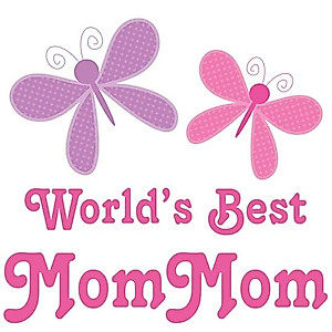 CafePress Best Mommom Butterfly Mug Ceramic Coffee Mug, Tea Cup 11 oz