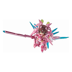 Megahouse Desktop Army Megami Device Asra Series (Cherry Blossom Oni, Aoi) Box of 4, Multiple Colors (MH83138)