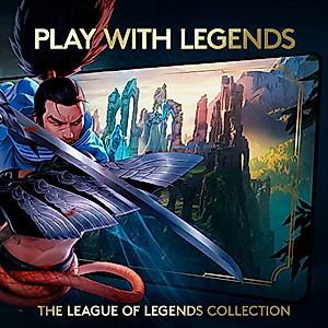 Logitech G840 XL Cloth Gaming Mouse Pad - 0.12 in Thin, Stable Rubber Base, Performance-Tuned Surface, Official League of Legends Edition