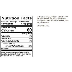 Tootsie Roll Pops Original Fruity Lollipop with Chocolatey Center - Over 3 Pounds of Assorted Pops - Five Flavors Plus Bonus Surprise Flavor - Peanut Free, Gluten Free, 80 Count