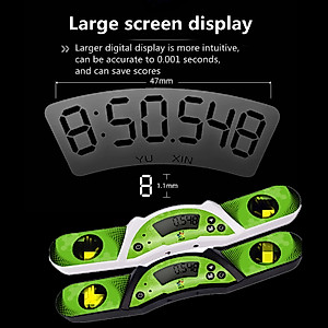 Touch Control Timer, Professional Timer Machine, Speed Timer with Display for Competition, Puzzle, Girls Boys Gift