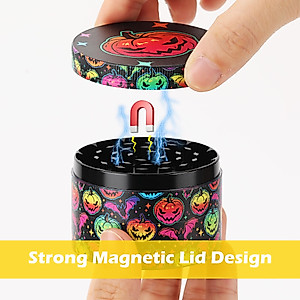 Hasbud Spice Grinder (2.5", Pumpkin Pattern)