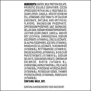 Atkins Creamy Milk Chocolate PLUS Protein Shake, 30g Protein, 7g Fiber, 2g Net Carb, 1g Sugar, Keto Friendly, Low Carb, High Protein Drink, 12 Count