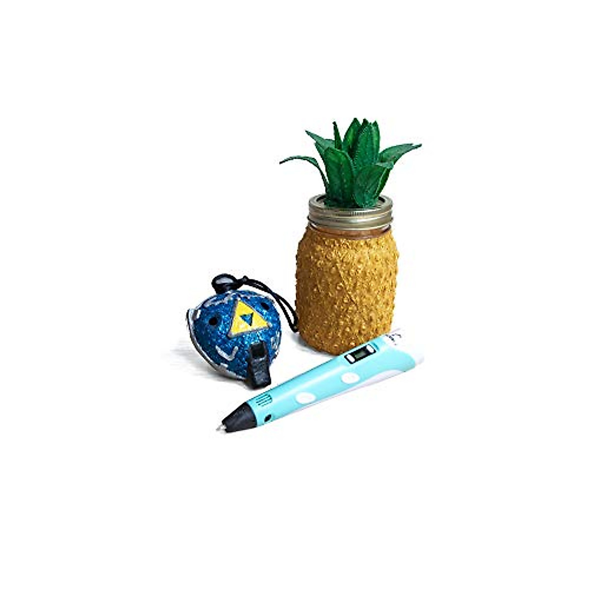 SCRIB3D 3D Printing Pen PLA Plastic Filament Refill Pack (10 Assorted Colors, 10 Feet Each)