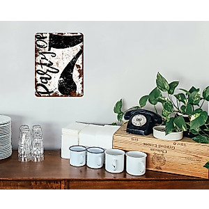 Custom Made Party Of Your Family Size Metal Decor Sign For Kitchen Or Dining Room