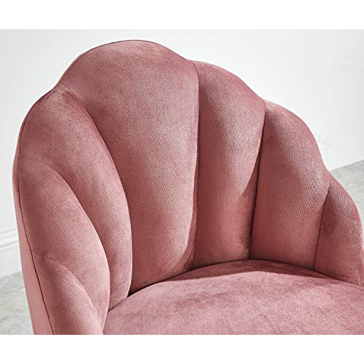 Ball & Cast Accent Chair, 26D x 23.5W x 32.25H in, Rose