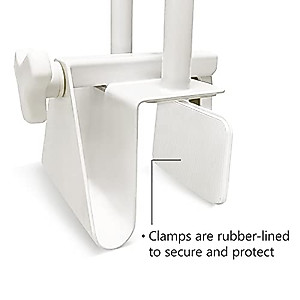 UNLICON Medical Adjustable Bathtub Safety Rail,Adjustable Grab Bars for Bathroom, Shower Handle for Seniors and Elderly, White