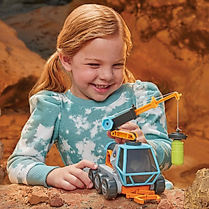 Little Tikes Big Adventures Moon Microscope Space Rover STEM Toy Vehicle with Microscope, Magnetic Crane, Extending Grabber for Girls, Boys, Kids Ages 3+