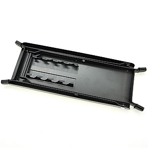 Miwayer Guitar Foot Rest 4-Position Height Adjustable Rubber End Caps and Non-Slip Rubber Padfor Com fortable and Solid Support