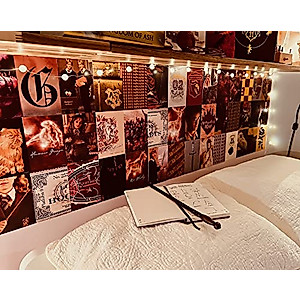 CON*QUEST Conquest Journals Harry Potter Gryffindor Wall Collage, Set of Fifty Collectible 4x6 Official Art Prints From The Wizarding World, Printed on Quality Card Stock, Matte Finish