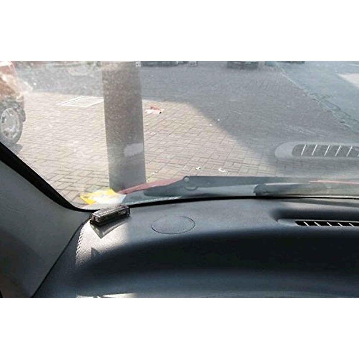 Sunnytech® 1pc Solar Car Burglar Alarm 6LED Flashing Anti-Theft Warning Light GSPX D141 (Blue)