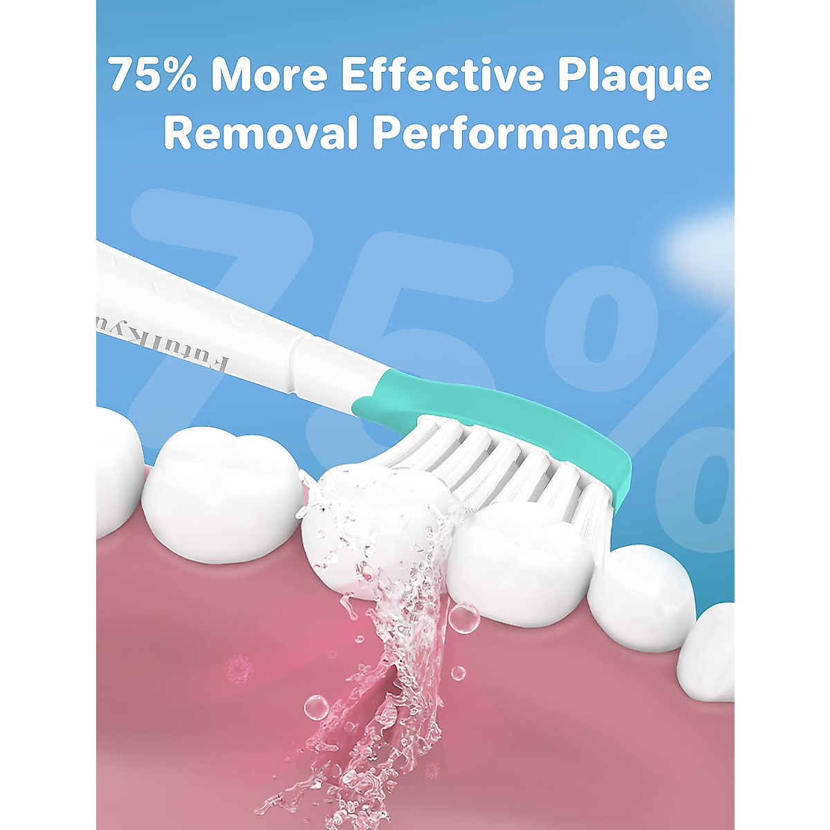 Kids Replacement Heads for Philips Sonicare: 7+ Child Soft Electric Toothbrush Standard Children Brush Head for Boy Girl, Pink & Blue 4 Pack