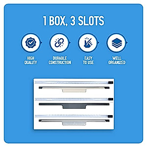 Plastic Wrap Dispenser with Cutter, Saran Wrap Dispenser with Cutter, Plastic Wrap Dispenser, Aluminum Foil Dispenser, Foil Organizer, Wrap Dispenser, Kitchen Wrap Organizer, 3 in 1 foil Dispenser
