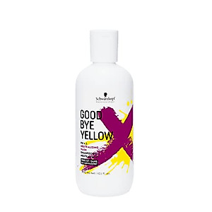 GoodBye Yellow by Schwarzkopf Shampoo 300ml, 10.0 Ounce (4045787515992)