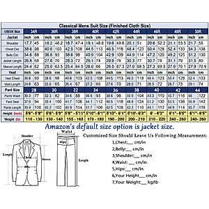 Men's Tailcoat 3 Pieces Formal Stylish Suits Prom Tuxedos Tail Coat Wedding Groomsmen(Blazer+Vest+Pants(34,Purple)