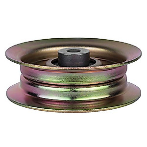 Idler Pulley Fit for Craftsman Mower - 532173437 Idler Pulley Bearings Fit for Craftsman LT1000 LT2000 Lawn Mower Tractor with 42" Deck, Replacement for 532131494 532173438 165888