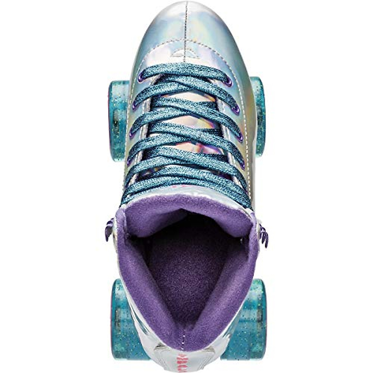 Impala Rollerskates Girl's Impala Quad Skate (Big Kid/Adult) Holographic 7 (US Men's 5, Women's 7) M