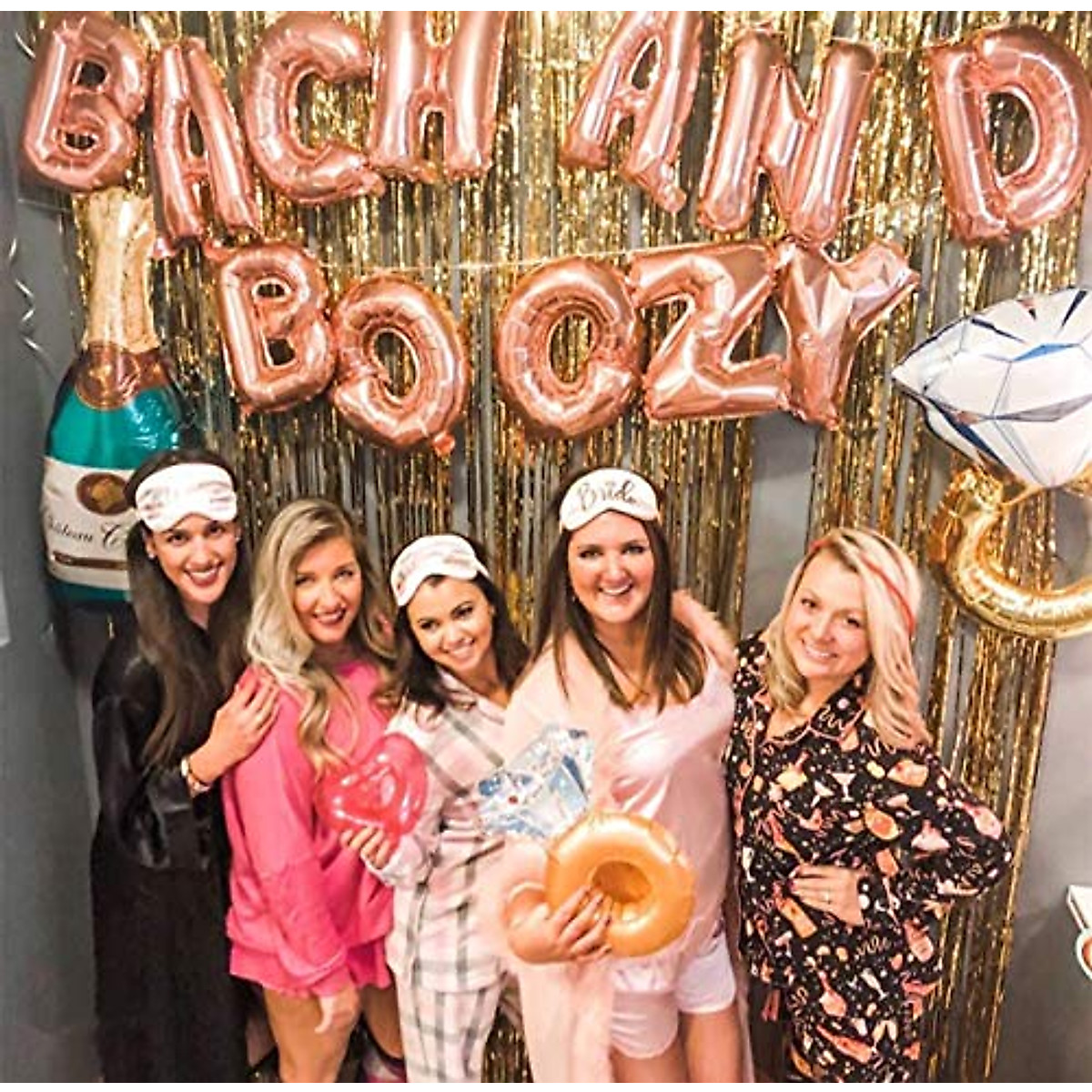 JeVenis Bach And Boozy Decorations Bach and Boozy Balloons Bach and Boozy Banner Bach and Boozy Sign Bachelorette Decor Bach Balloons for Bridal Shower
