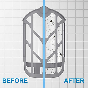 DJROLL 4 Pack Refill Cartridge Kit Compatible with Zevo M364, Replacement Refill for Zevo, Easy to Install (4 Refill Cartridges)