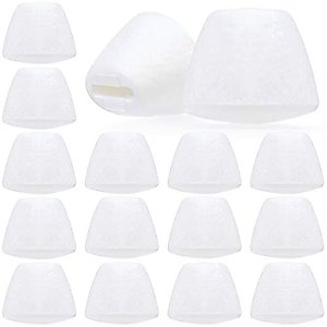 IMPRESA Kitchen Sink Rack Feet 16 Pack in White, Replacement for Kohler Rack Feet for Part 84544-0 Compatible with Kohler Kitchen Sink Racks, Premium Quality Durable Feet for Long Lasting Stability