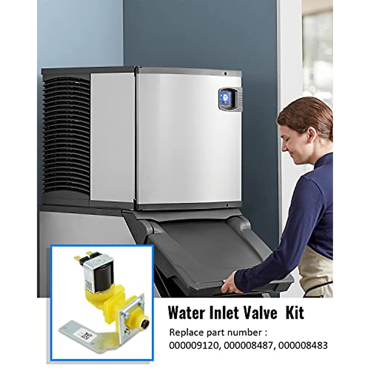 000009121 Ice Machine Water Valve Replacement Kit Fits for for Manitowoc Ice Machine