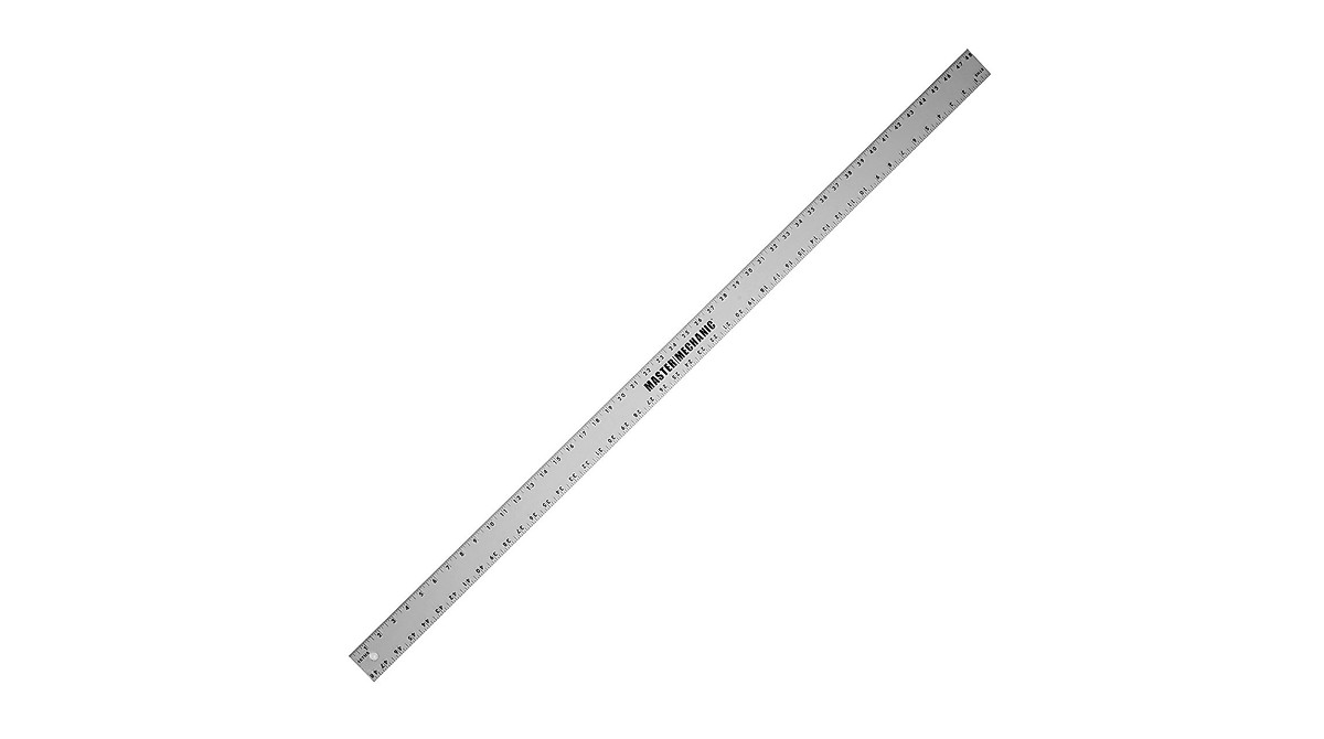 48" Aluminum Ruler by Master Mechanic - Durable & Accurate