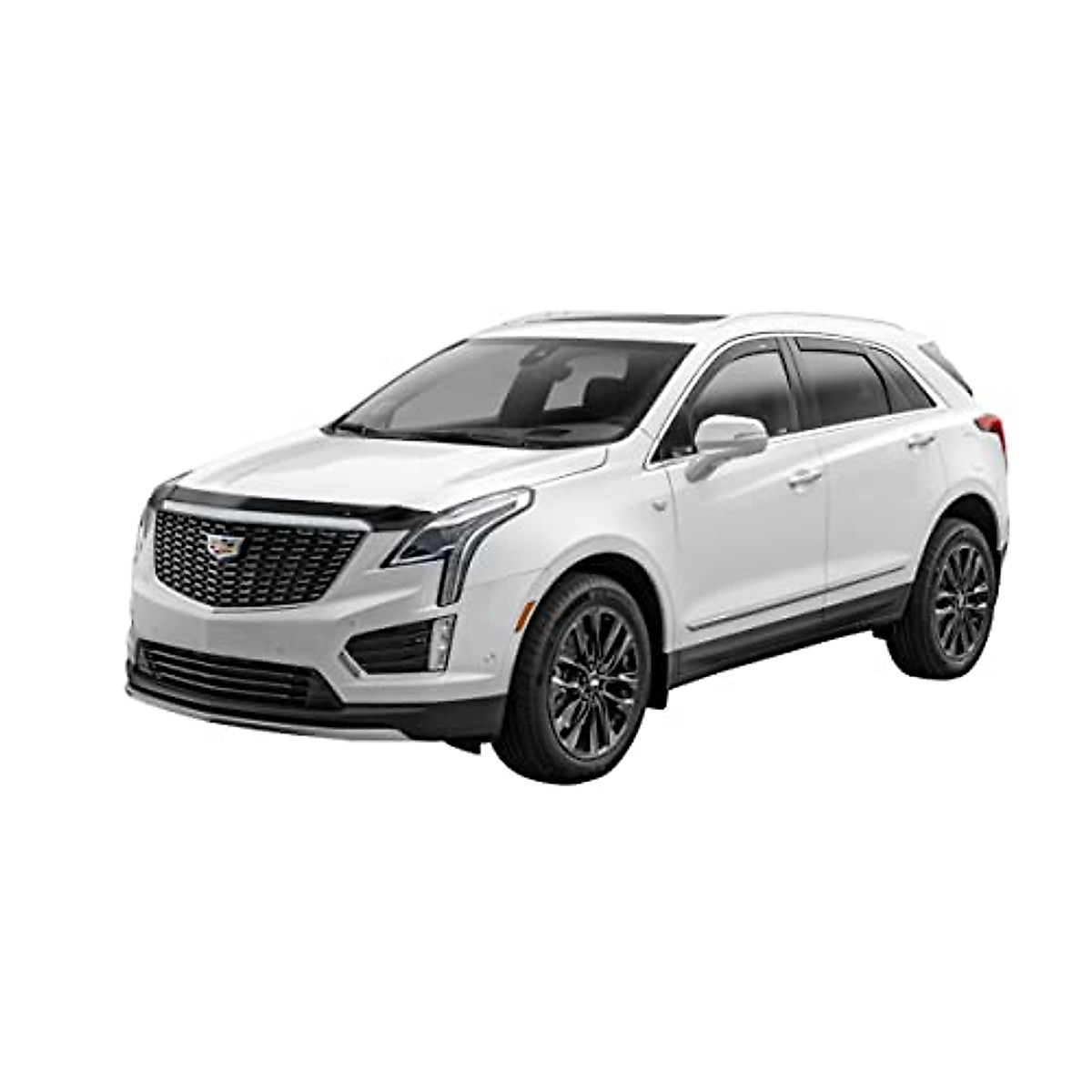 Auto Ventshade [AVS] Aeroskin Hood Protector | 2011 - 2020 Dodge Durango, Low Profile/Flush - Smoke | 322038