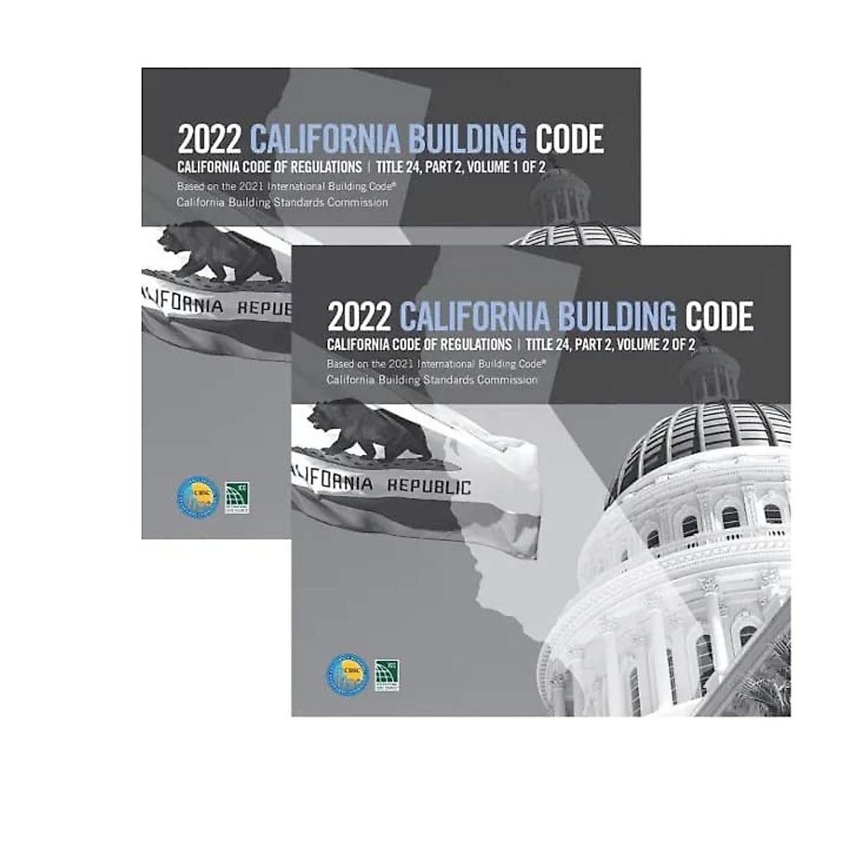 2022 California Building Code, Title 24, Part 2 (Volumes 1 & 2), ISBN 9781957212883