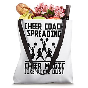 Cheerleading Coach Cheer Coach Cheerleader Cheer Training Tote Bag