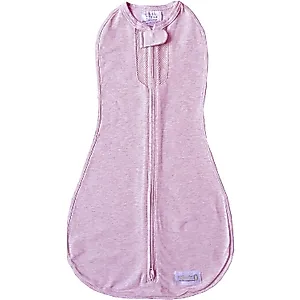 Woombie Air Nursery Swaddling Blanket - for Babies Up to 3 Months - Vented (Pink Posey, 5-13 lbs)