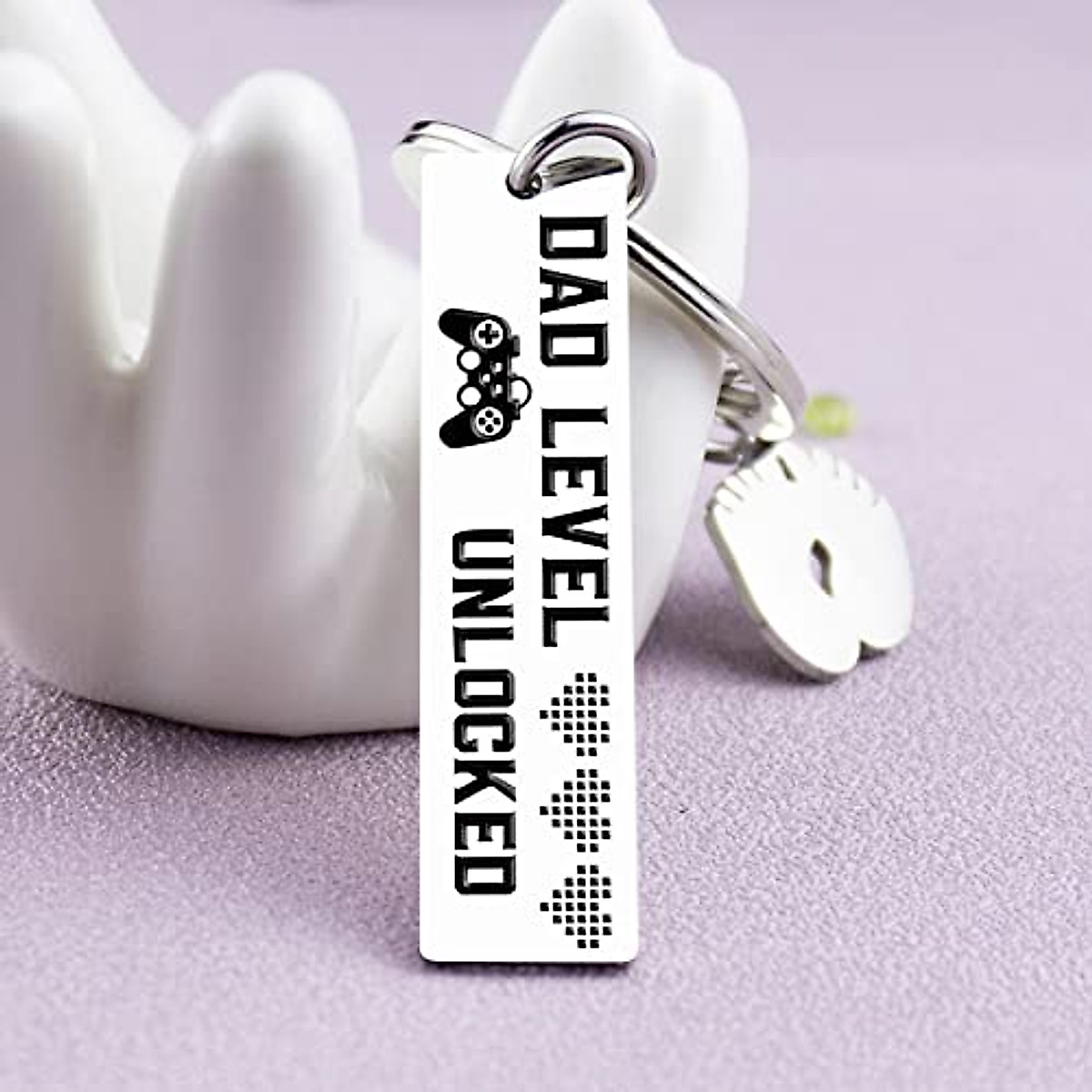 New Dad Keychain Gifts Pregnancy Announcement for Dad Husband, First Time Dad, Dad to be, Soon to be Fathers Day for Dad Step Dad to Be Husband from Daughter Son Dad Valentine’s Day Gifts,