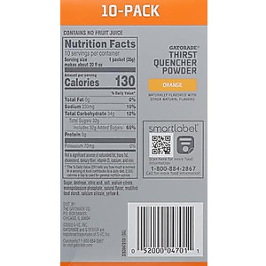 G Powder 10ct Orange