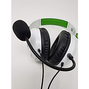 TNE for Turtle Beach 50x Recon Mic Replacement 3.5mm Game Microphone Boom for Ear Force XO Three XO Four Stealth Recon 150 50 50P 60P Camo Xbox One PS4 Gaming Headsets Premium with Lock