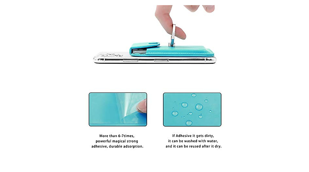 YUNCE RFID Card Holder & Ring Stand for Smartphones