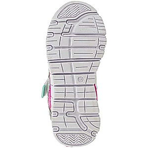 L.O.L. Surprise! Girls Sneakers, Light Up Tennis Shoe with Strap, MC Swag and Rocker, Pink, Girls Size 2