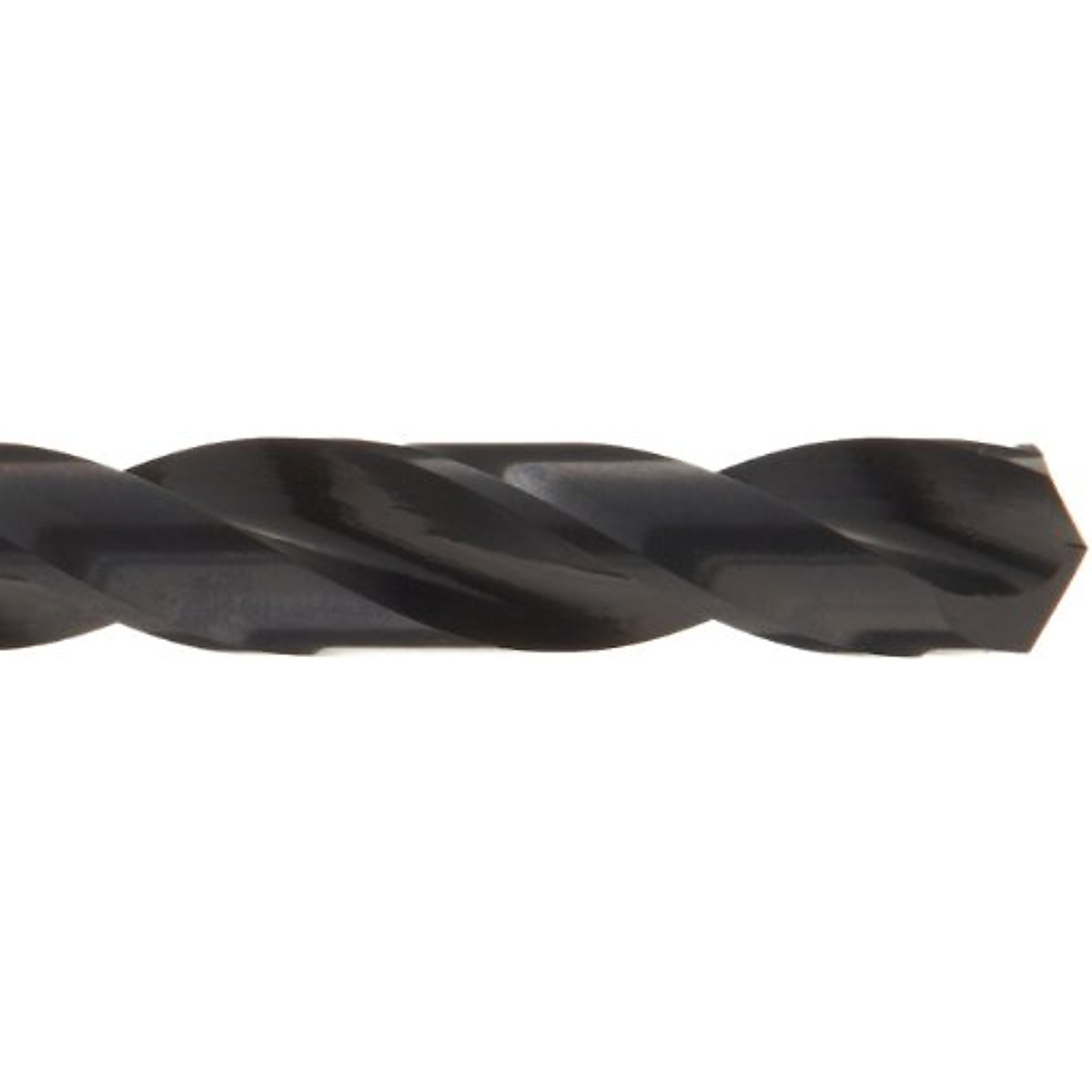 Chicago Latrobe 69885 159 Series High-Speed Steel Short Length Drill Bit Set In Metal Case, Black Oxide Finish, 135 Degree Split Point, Wire Size, 60-piece, #60 - #1