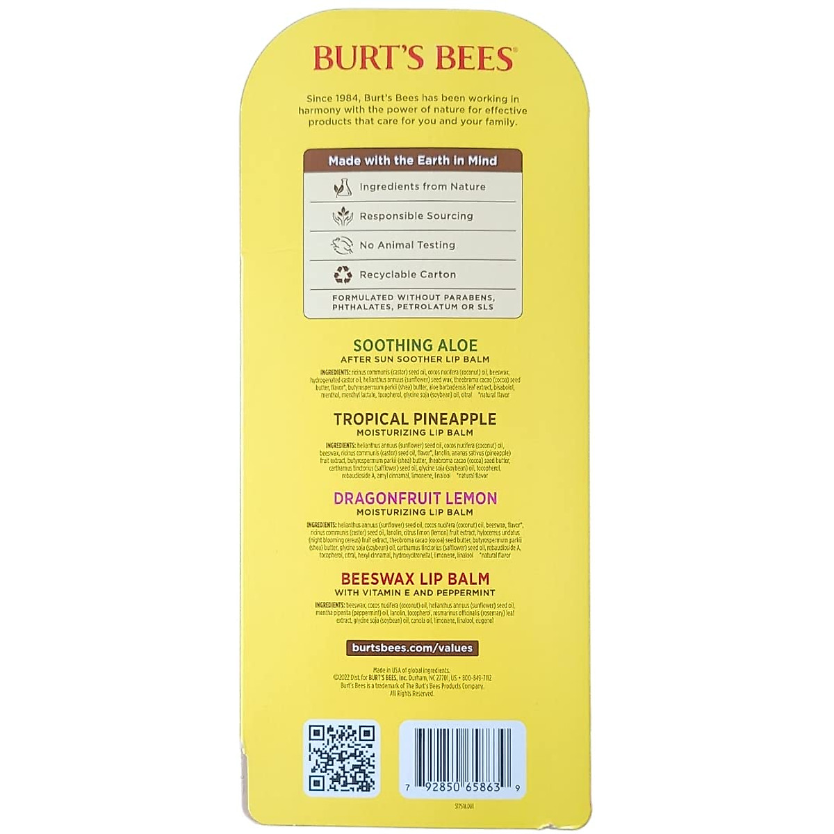 Burt's Bees Soak Up the Sun Lip Balm Variety,10 Count (Pack of 1)