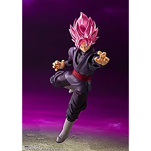 TAMASHII NATIONS - Dragon Ball Super - Goku Black Super Saiyan Rose, Bandai Spirits S.H.Figuarts Action Figure