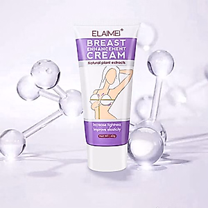 Breast Enhancement Cream, Breast Enhancer Cream - Breast Growth Cream to Lift, Firm, Tighten Breast for Breast Growth & Breast Enlargement Lotion Cream, Fits for Sensitive and All Skin Type - 60g