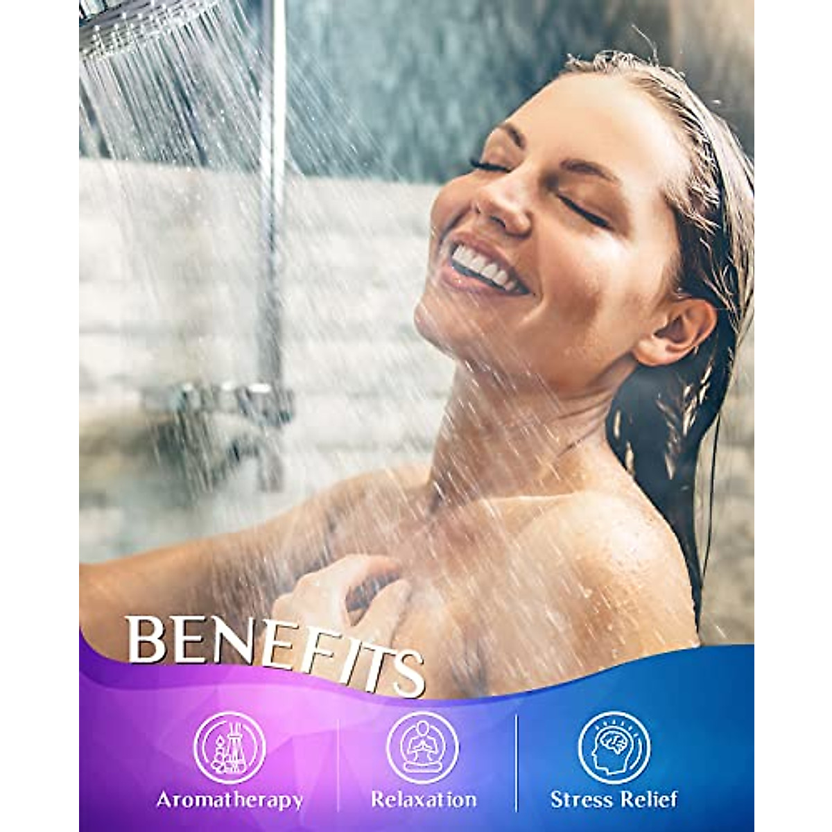 POPCHOSE Shower Steamers Aromatherapy - Dry Brushing Body Brush POPCHOSE Fabric Shaver, Rechargeable Lint Remover with 6-Blades Stocking Stuffers Christmas Gifts for Women and Mom