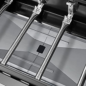 DGF510SBP 70-01-186 Drip Pan Grease Tray with Catch Pan Set Grill Replacement Parts for Dyna Glo, Backyard, BHG, Uniflame and More Gas Grill Brand Dynaglo DGH474CRP Parts Adjustable Grill Drip Tray