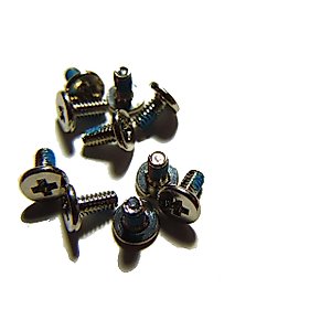 VATH 100 Pieces of M2.5x4mm OEM Wafer Head Laptop Screw (NYLOK) 10pcs (S7x100)