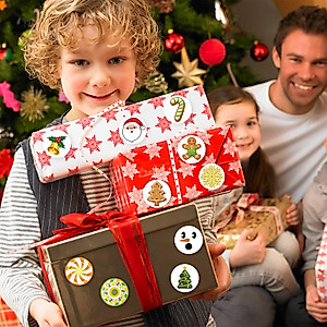 Funnlot Christmas Stickers For Kids Christmas Ornament Stickers 384pcs Stickers Christmas Christmas Stickers Roll Assortment Holiday Sticker Santa Snowman Reindeer Stickers