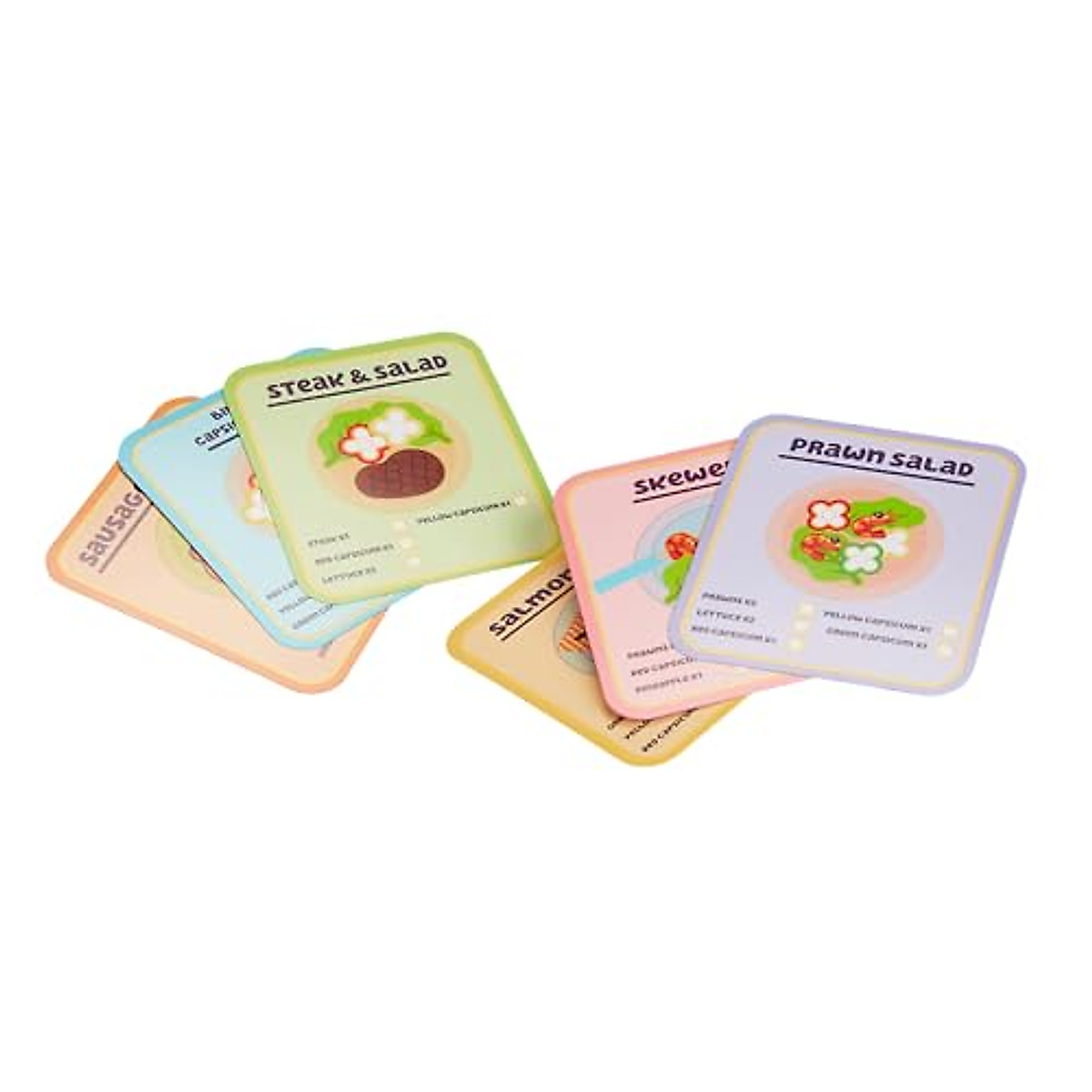 BLUEY – Wooden BBQ and Salad Set, 33-Piece Colorful Playset with Tongs and Food Pieces – Realistic Role-Play & Imaginative Fun for Ages 3 Years and Up, Medium