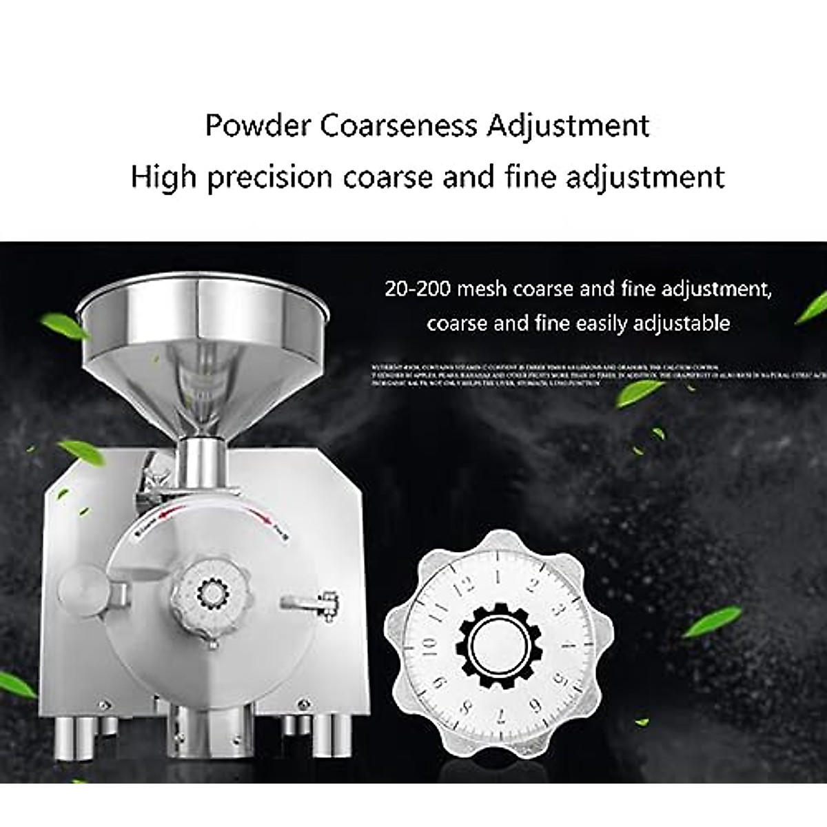 1500W Electric Grinder,Grain Mill,Cereals Pulverizer,Stainless Steel Blades for Grains Spices Cereals Coffee Corn Pepper,etc