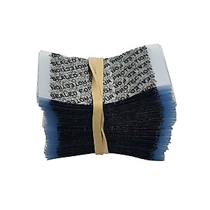 45 x 23 mm PRINTED Clear Perforated Shrink Band for Various Boston Round Bottles, Tinctures, and Many Other Liquid Bottles [Compatible Diameter Range: 3/4 – 1] Bundle of 500