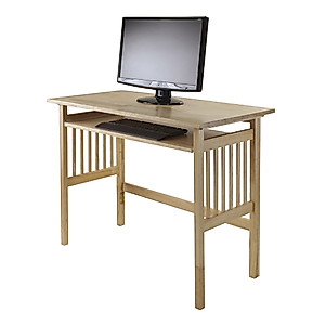 Winsome Wood Mission Home Office, Natural, 40.0 x 20.0 x 30.0