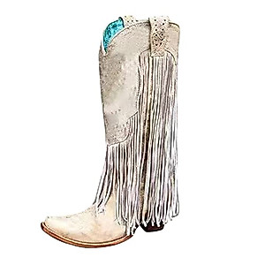 heel pointed toe, plus size winter chunky heel fringe boots high heel boots tall boots heeled boots dance heels for women